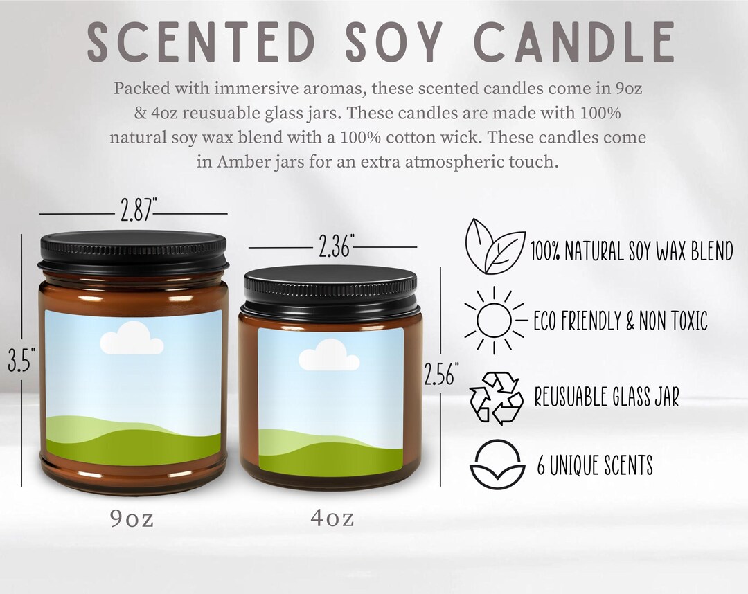 Amber Scented Candle Size Chart, Printify Scented Candle Size Chart ...