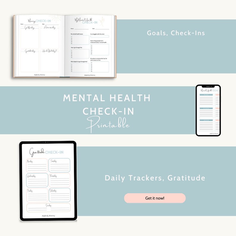 Mental Health Check-in Mental Health Check-in Questions Daily Mental ...