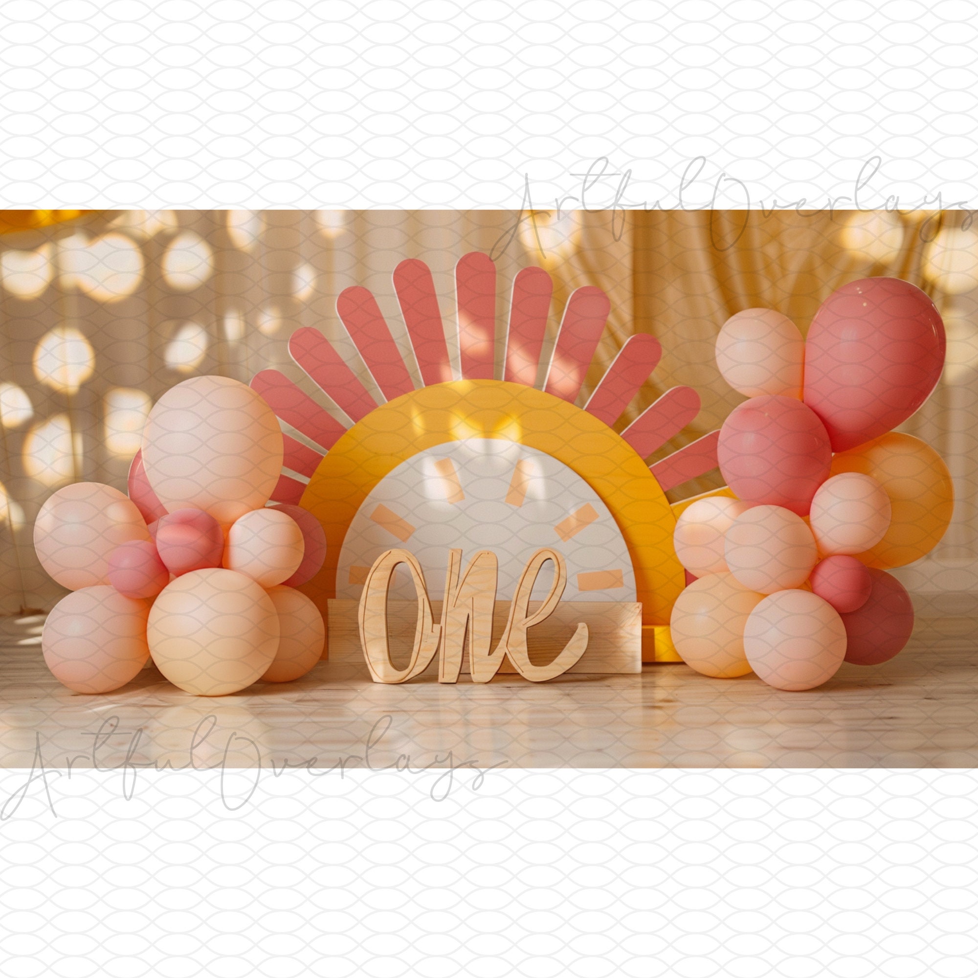 First Trip Around the Sun Backdrop, You Are My Sunshine Backdrop, Boho ...