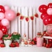Strawberry Backdrop, Strawberry Theme Cake Smash Backdrop,digital ...