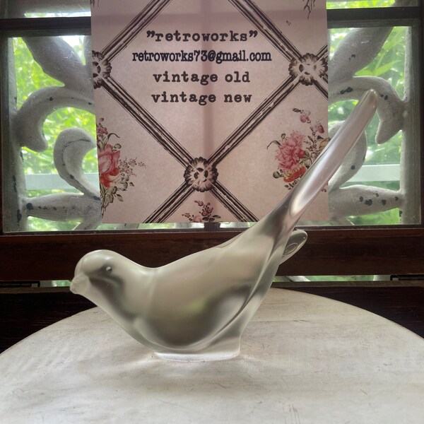 Fenton Glass Bird - Etsy