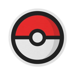 Pokemon Ball Round Rug - Etsy