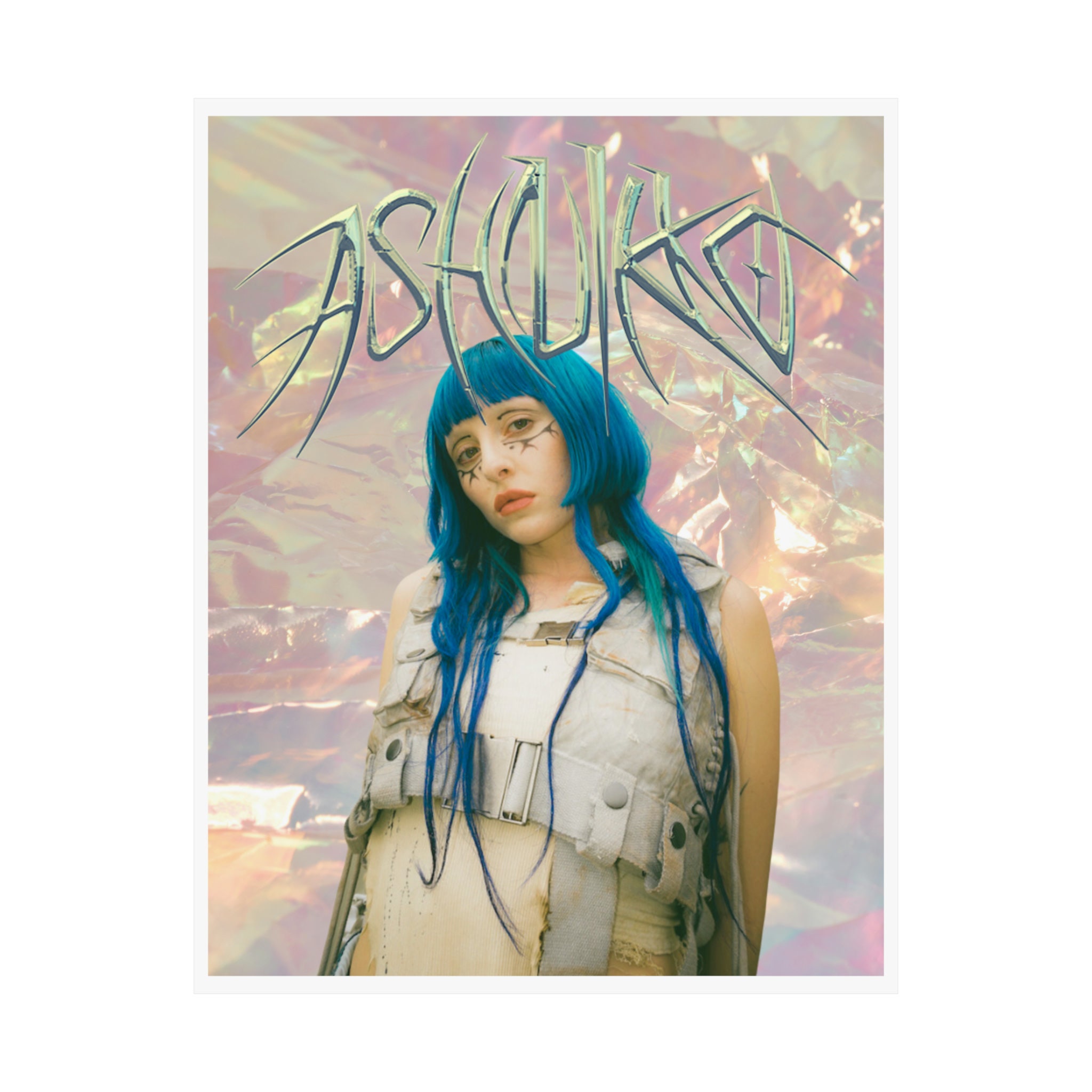 Ashnikko Futuristic Matte Poster - Etsy