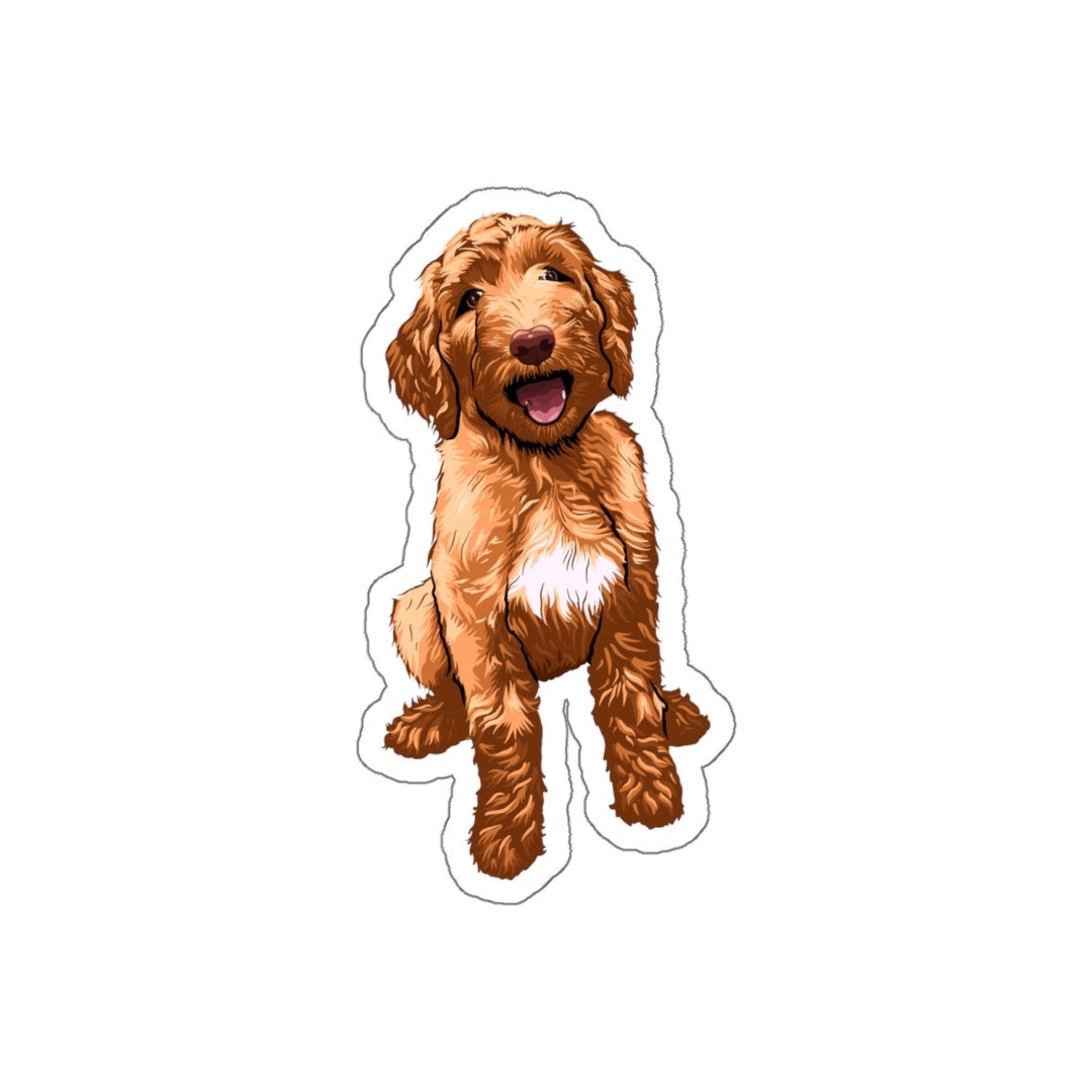 Goldendoodle Labradoodle Sticker - Etsy