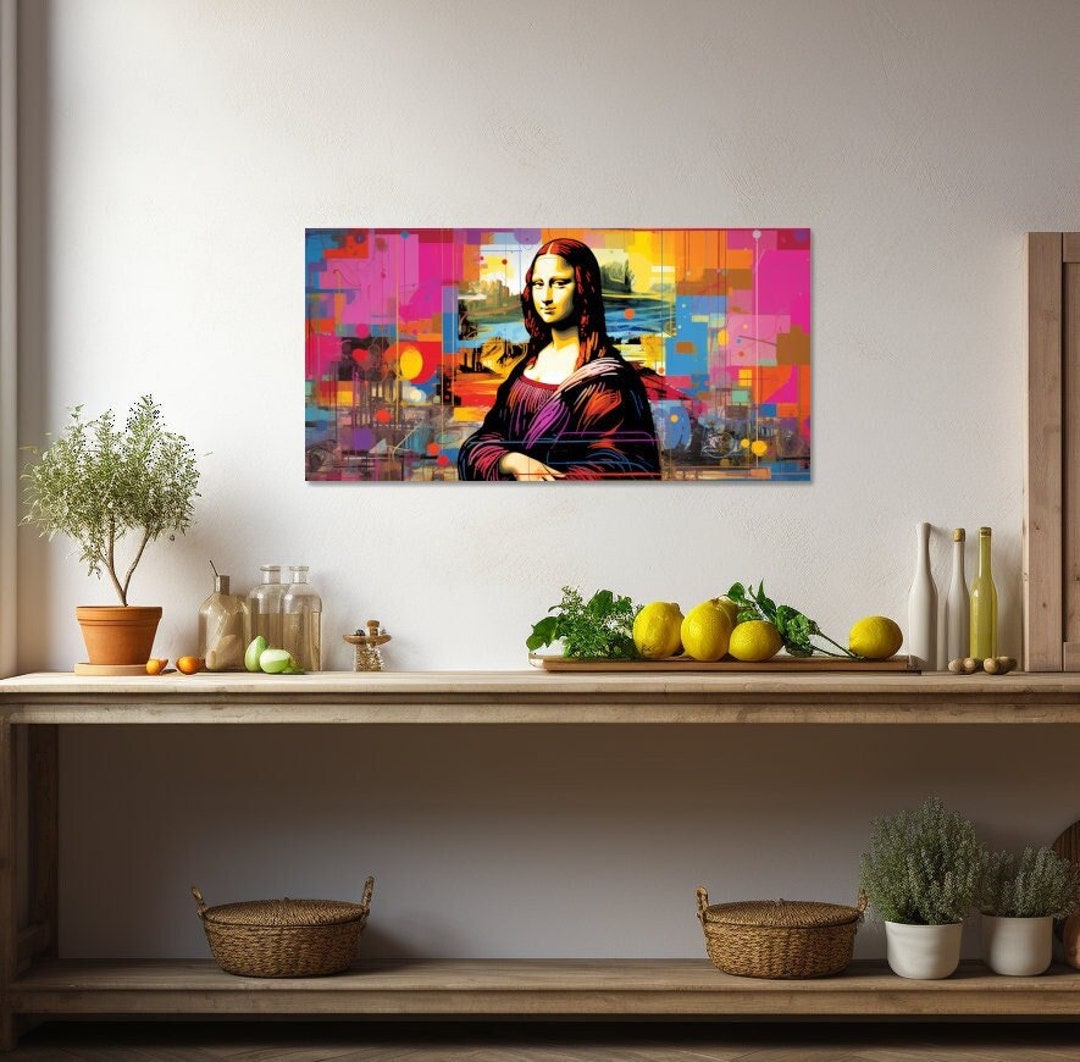 Classical Pop Art: Iconic Masterpieces Reimagined Digital Print Classic ...