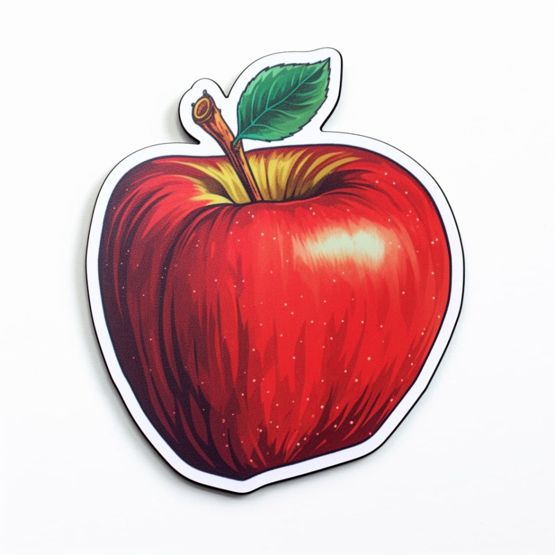 Apple Decal - Etsy