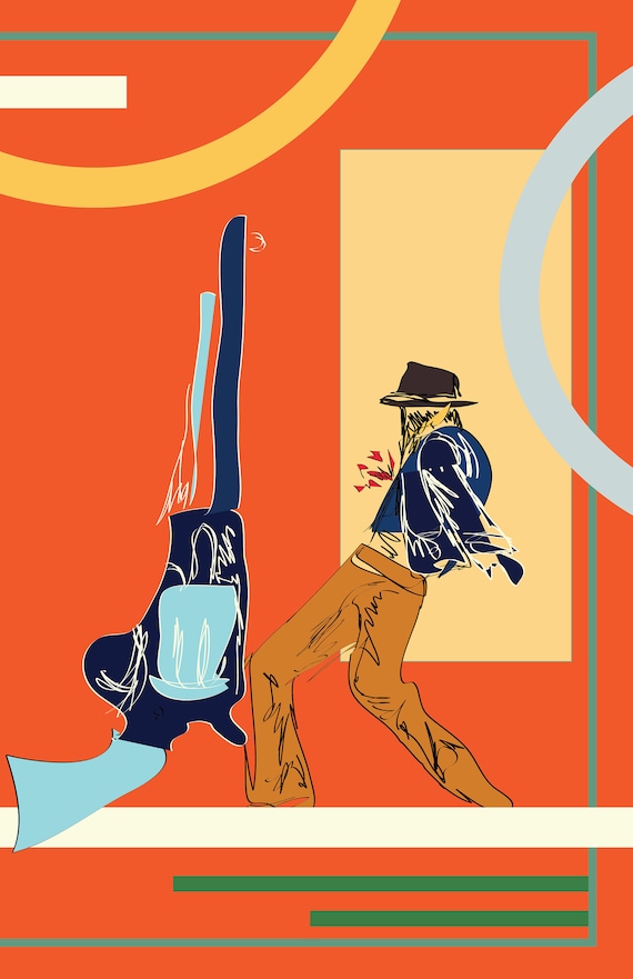 Western Shootout Art