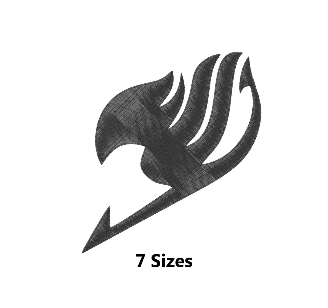 Anime Symbol - Machine Embroidery Design - Etsy