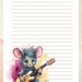 Mouse Punk Clipart 14 High Quality Pngs Digital Download Stickers, Card ...