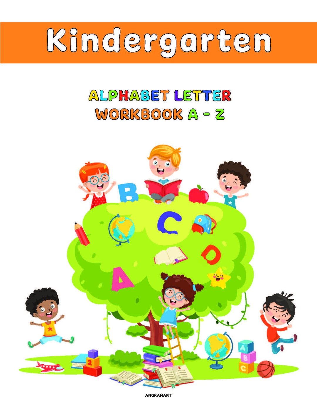 Letters A to Z, Alphabet Worksheets, Workbook, Tracing, Preschool [food ...