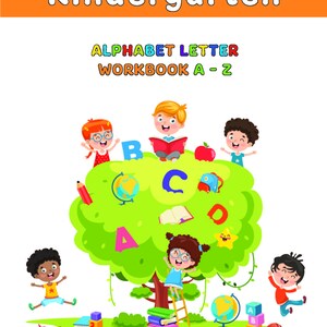 Letters A to Z, Alphabet Worksheets, Workbook, Tracing, Preschool [food ...