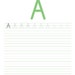 Letters A to Z, Alphabet Worksheets, Workbook, Tracing, Preschool [food ...