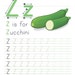 Letters A to Z, Alphabet Worksheets, Workbook, Tracing, Preschool [food ...