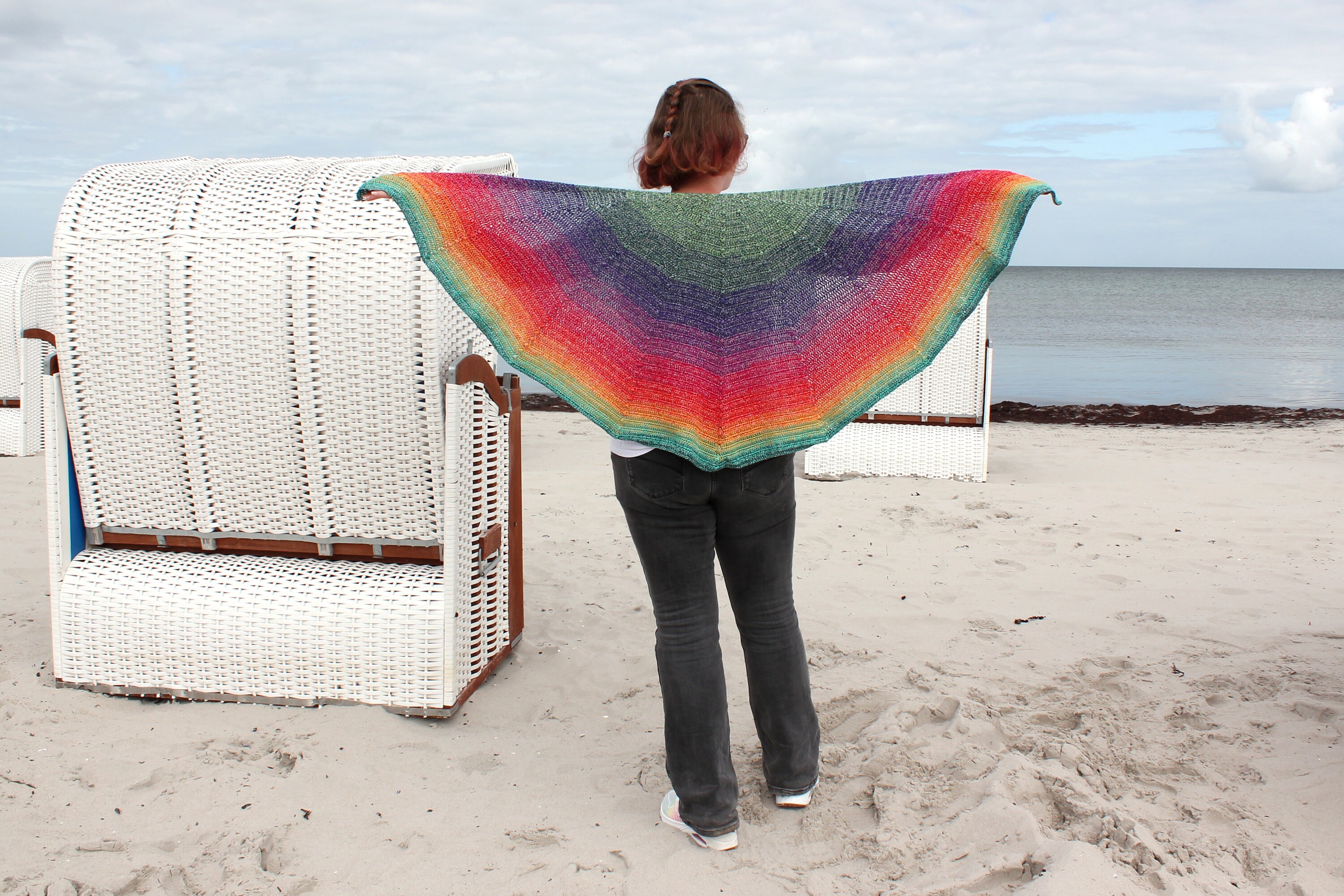 Crochet Pattern for the Semicircular Shawl - Etsy