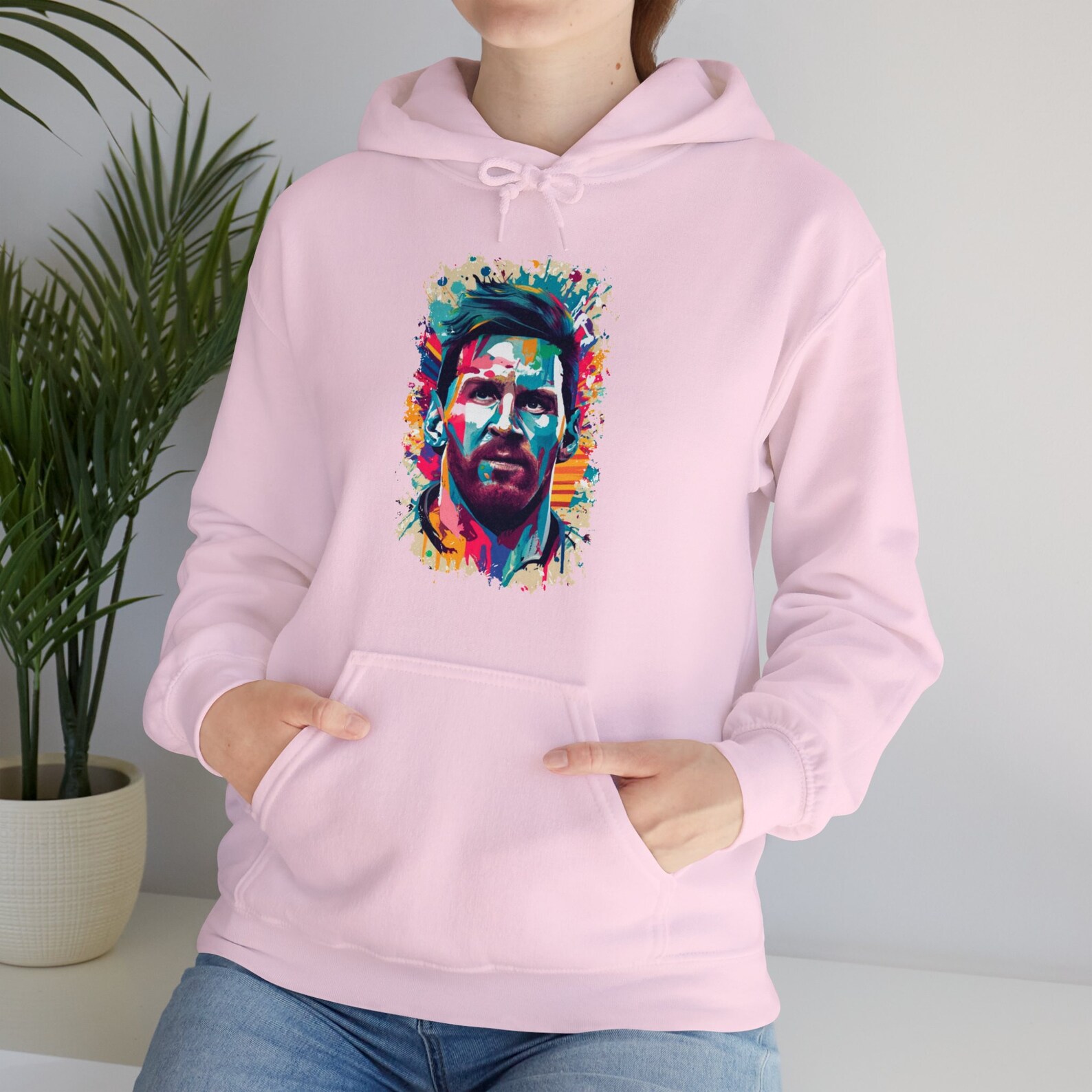 Lionel Messi Color Splash Hoodie Mutiple Colors Mutiple Sizes - Etsy
