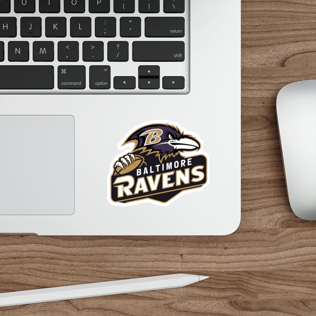 Baltimore Football Retro Logo Die-cut Stickers Perfect NFL Team Gifts ...