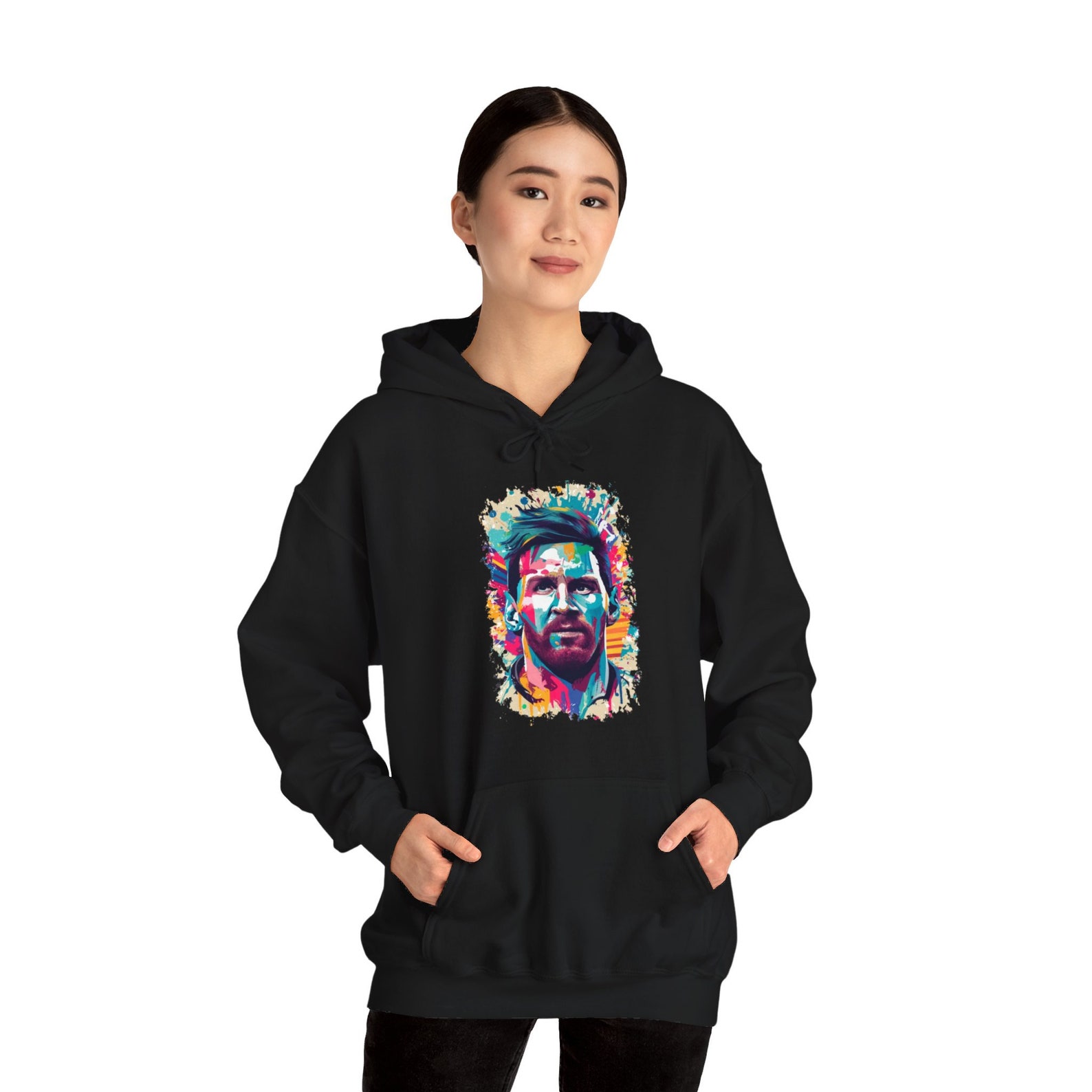 Lionel Messi Color Splash Hoodie Mutiple Colors Mutiple Sizes - Etsy