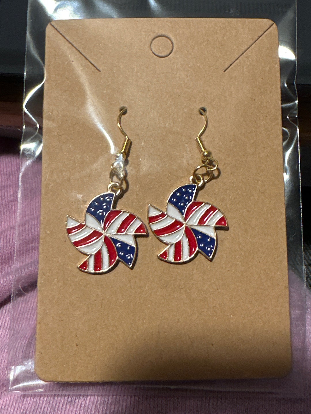 American Flag Pinwheel - Etsy