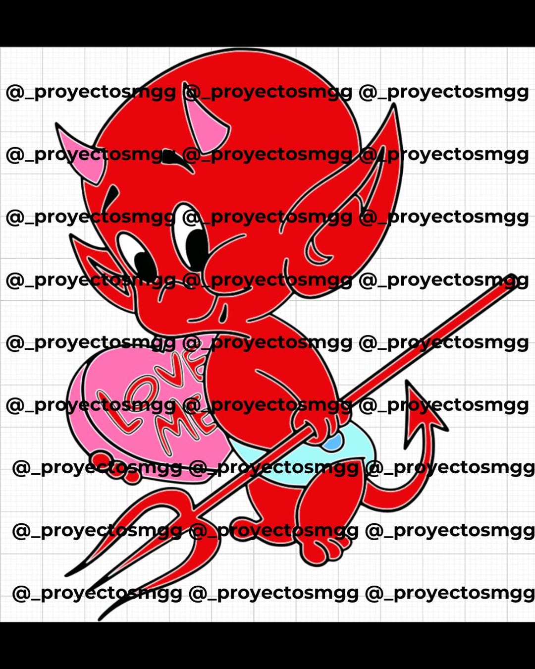 Hot Stuff the Little Devil SVG File - Etsy