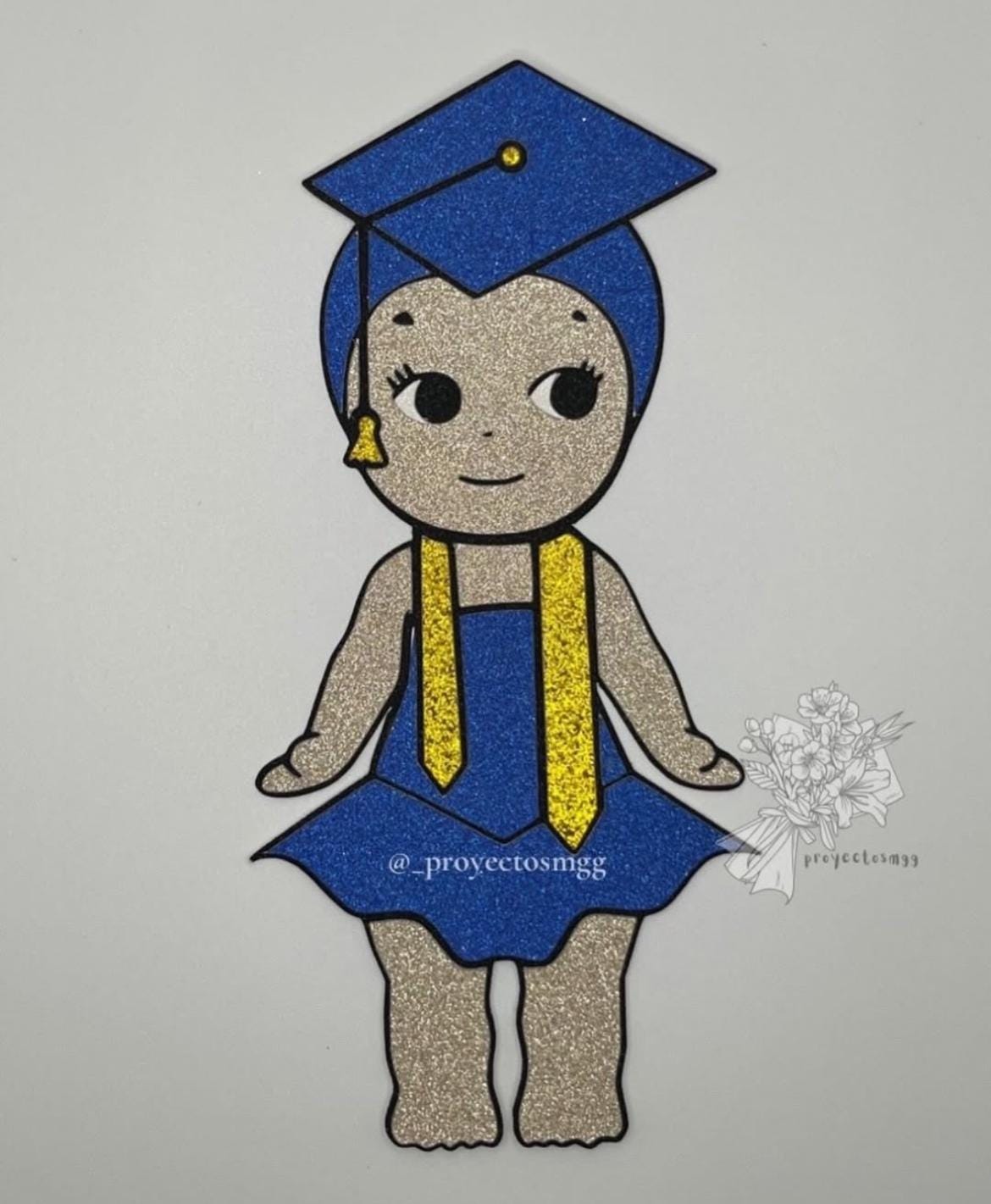 Sonny Angel Graduation SVG File | Graduation SVG File - Etsy