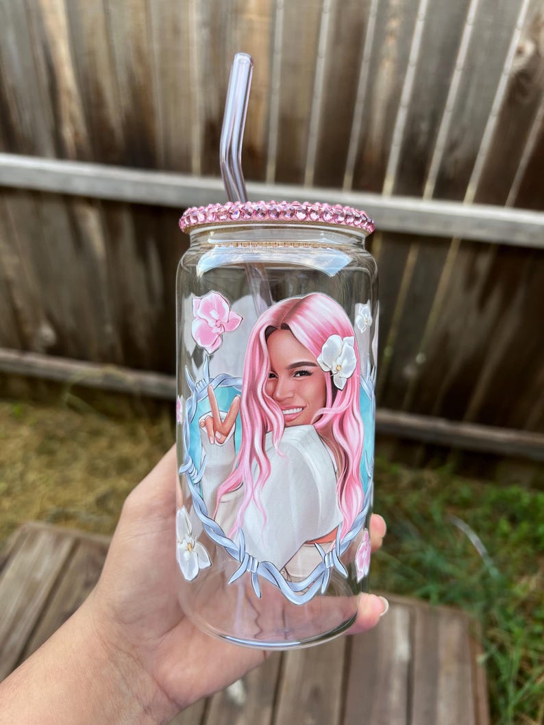 Mermaid Glass Cup - Etsy