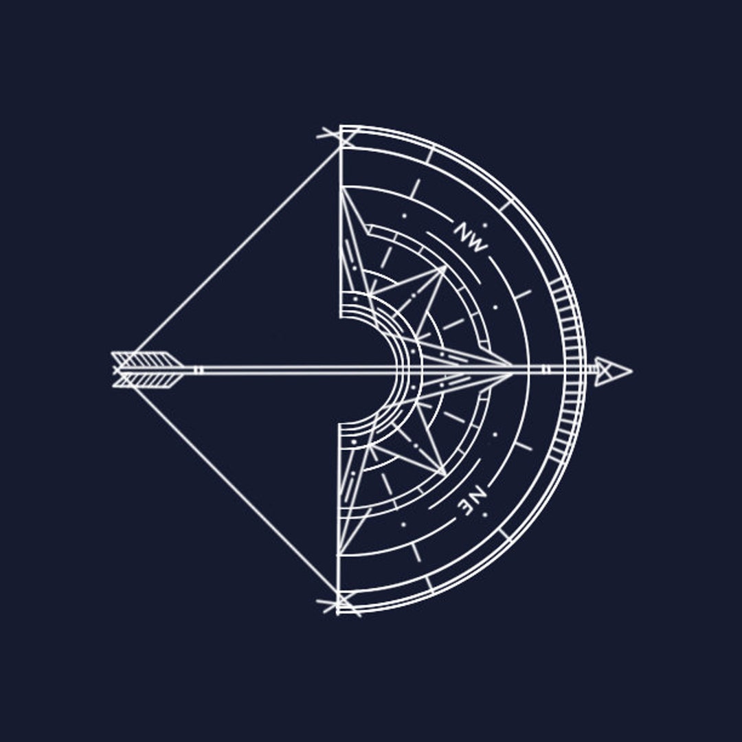 Compass Arrow PNG - Etsy