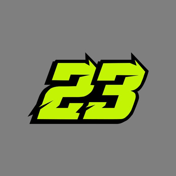 Race Number Decals - Etsy UK