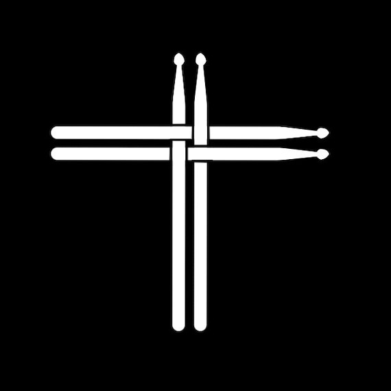Crossed Drumsticks Clipart