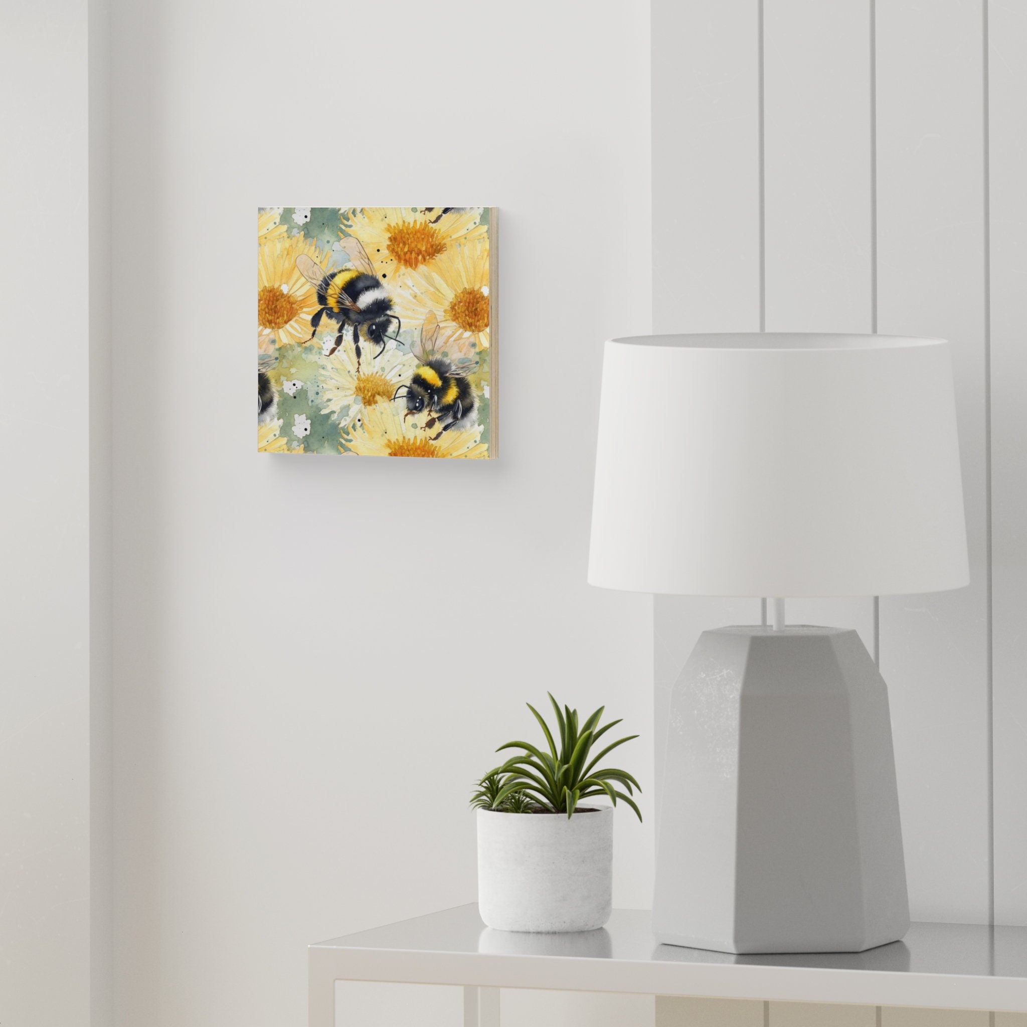 Printable Watercolour Bumblebee Digital Paper Pack Seamless - Etsy