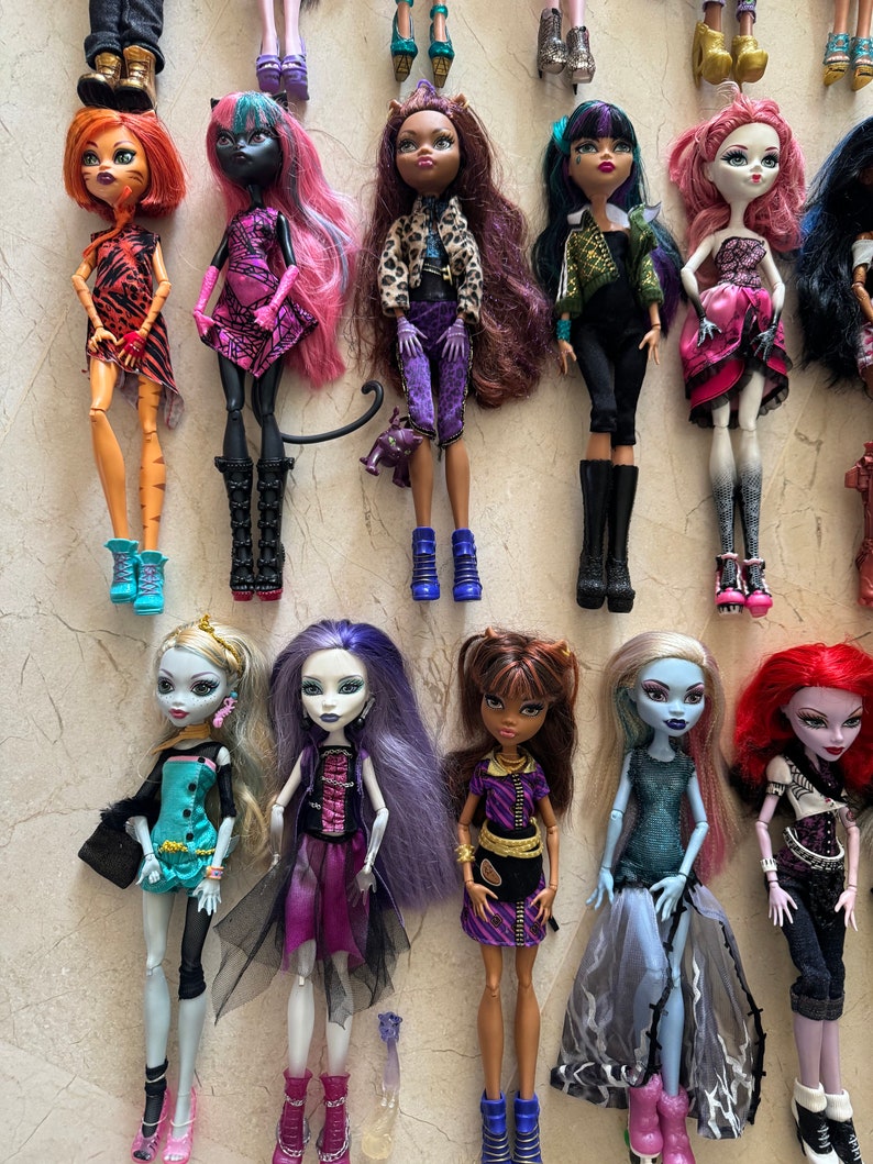 Monster High Dolls Monster High Set - Etsy