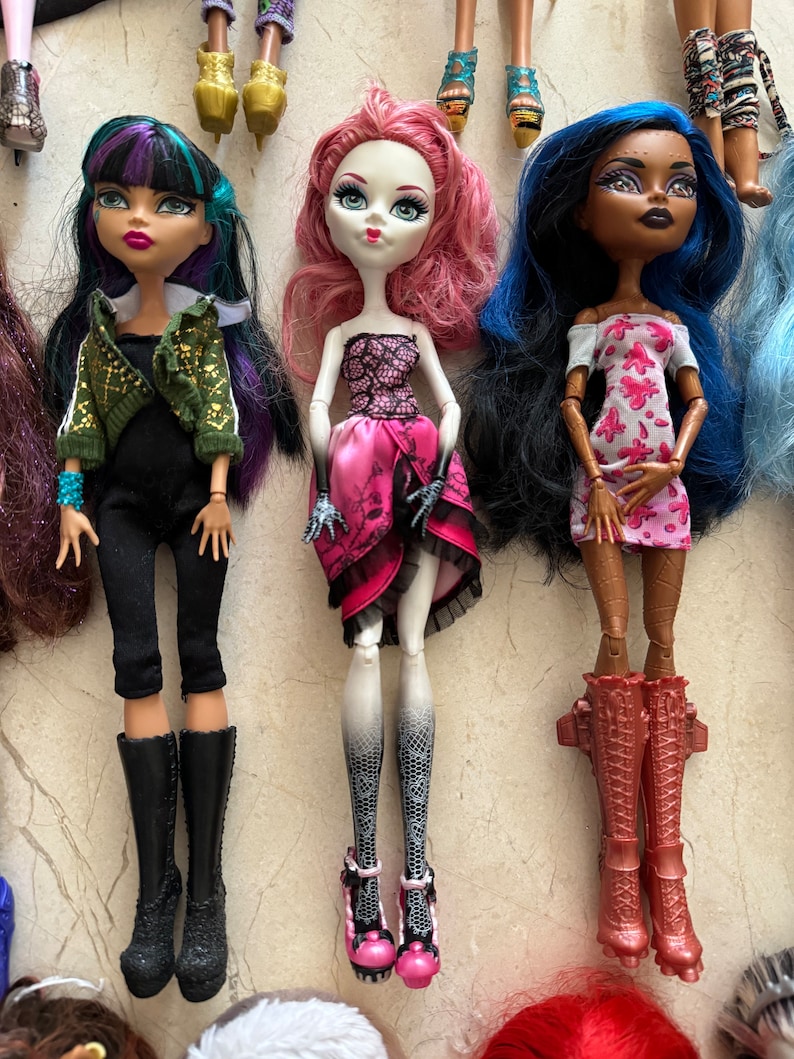 Monster High Dolls Monster High Set - Etsy UK