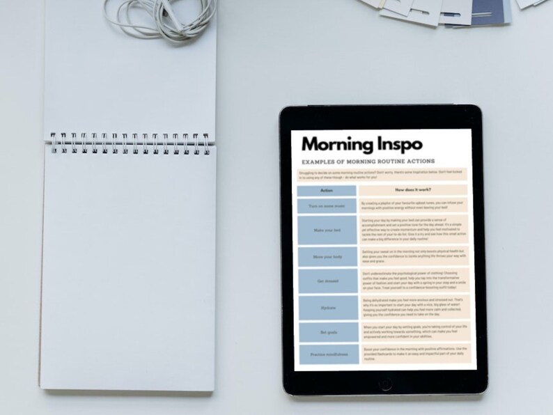 Routine Chart, Planner, Schedule, Visual Tracker, Habit Tracker ...