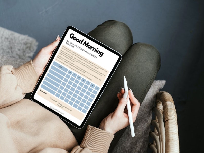 Routine Chart, Planner, Schedule, Visual Tracker, Habit Tracker ...