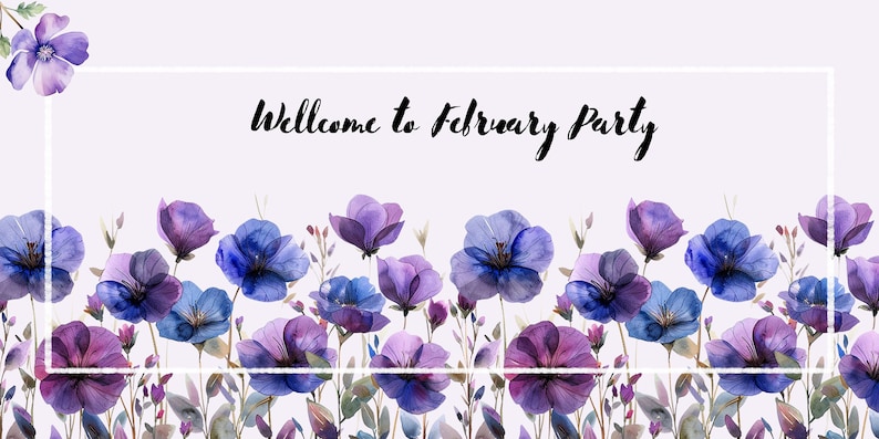 Violet Birth Flower Month February Birth Flower Birthday Month Flower ...