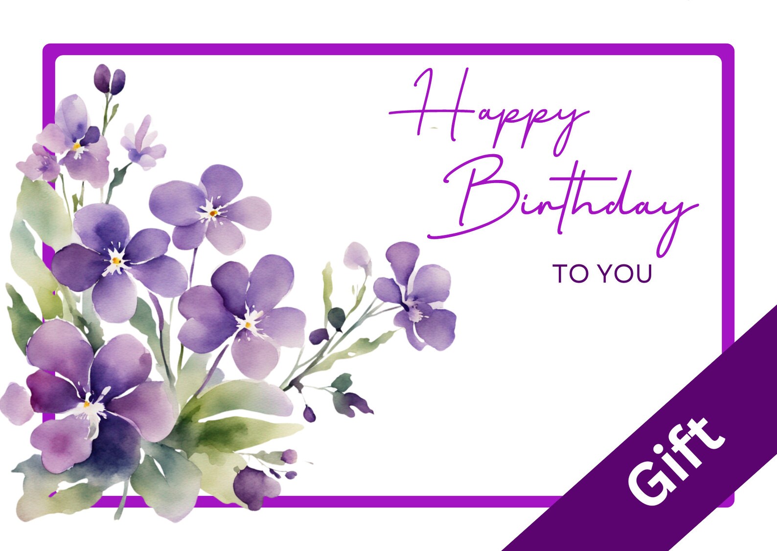 Violet Birth Flower Month February Birth Flower Birthday Month Flower ...