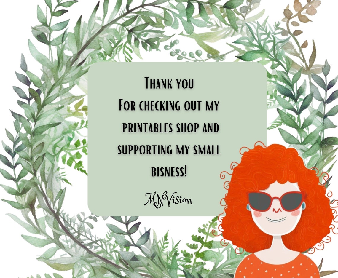 Fern Wreath Watercolor Fern Frame Delicate Soft Frame for - Etsy