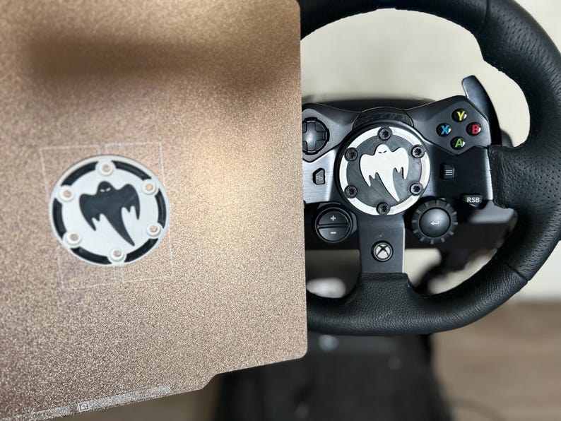 Logitech G923/G920/G29/G27 Koenigsegg Ghost Steering Wheel Center Cap ...