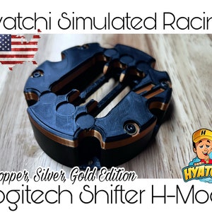 Logitech G923/G920/G29/G27 Shifter Mod, H-mod, H Pattern Shifter Gate ...