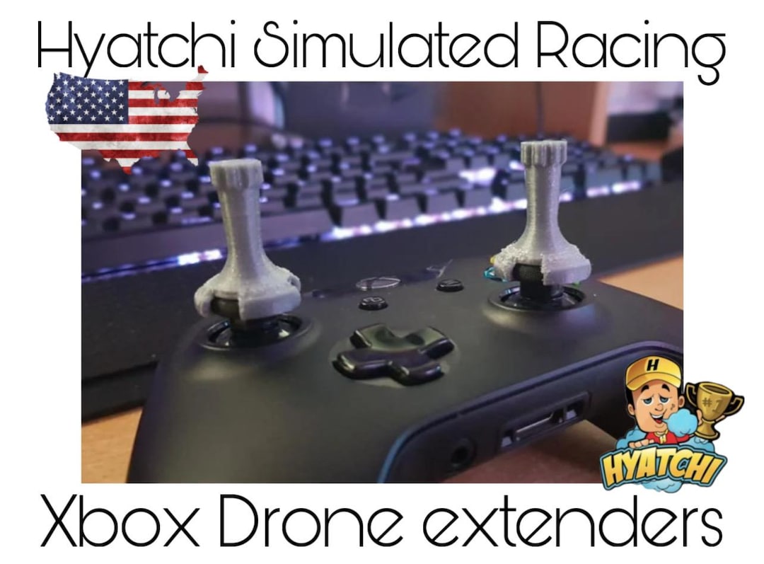 Xbox Controller Knob Extenders Thumb Stick Controller Joystick Drone ...