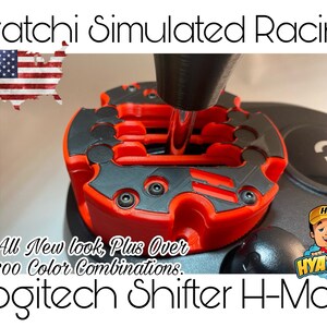 Logitech G923/G920/G29/G27 Shifter Mod, H-mod, H Pattern Shifter Gate ...