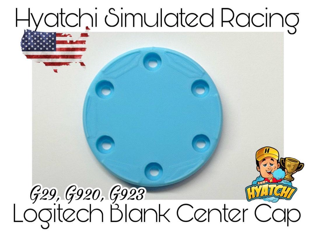 Logitech G923/G920/G29/G27 Custom Blank Steering Wheel Center Cap. - Etsy