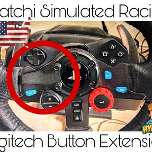 Logitech G923/G920/G29 Steering Wheel Button Extension. - Etsy