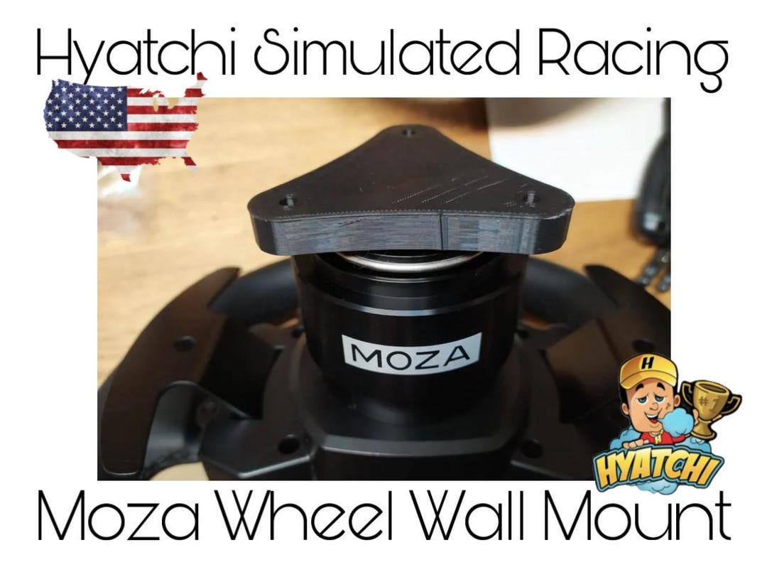 Moza Steering Wheel Wall Mount - Etsy