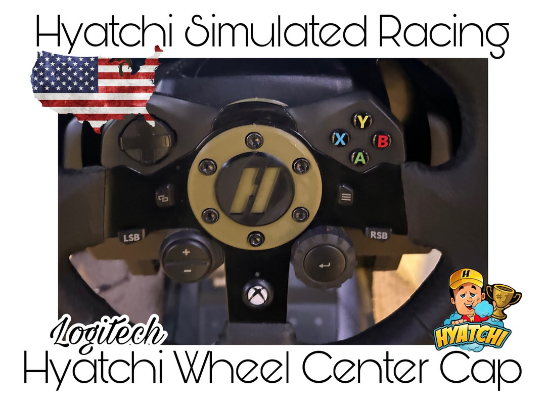 Logitech G923/G920/G29/G27 Custom Steering Wheel Center Cap. - Etsy