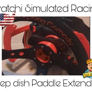 Logitech G29, G920, G923, Paddle Shifter Extenders for Deep Dish Wheel ...