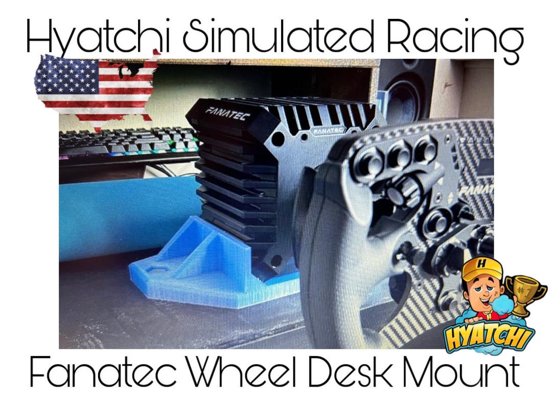 Fanatec, Steering Wheel, Desk Mount, Simracing Gift. - Etsy