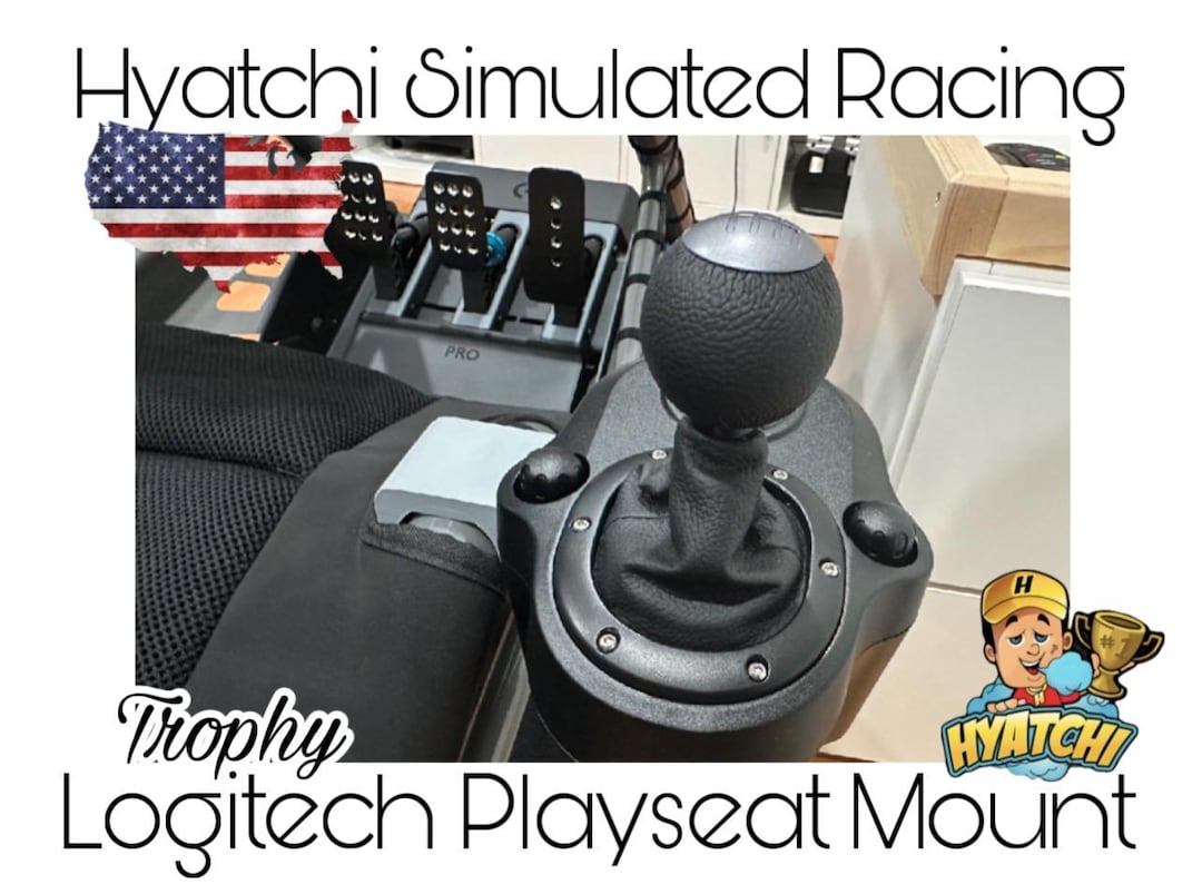 Logitech Trophy Playseat, Driving Force Shifter Mount. - Etsy