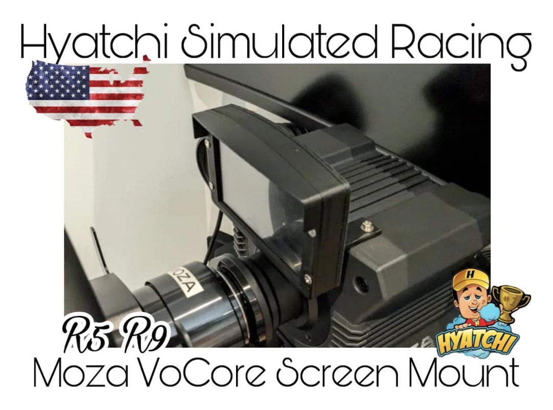 Moza R5 R9 Vocore Screen Mount: Sim Racing Gauge Mount - Etsy