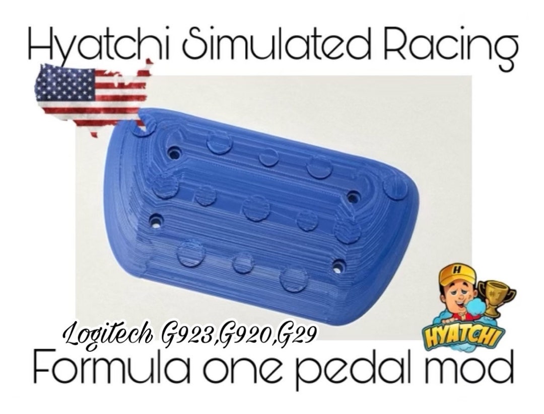 Logitech G27/G29/G920/G923 Formula One Brake Pedal Mod, Cluch Brake ...