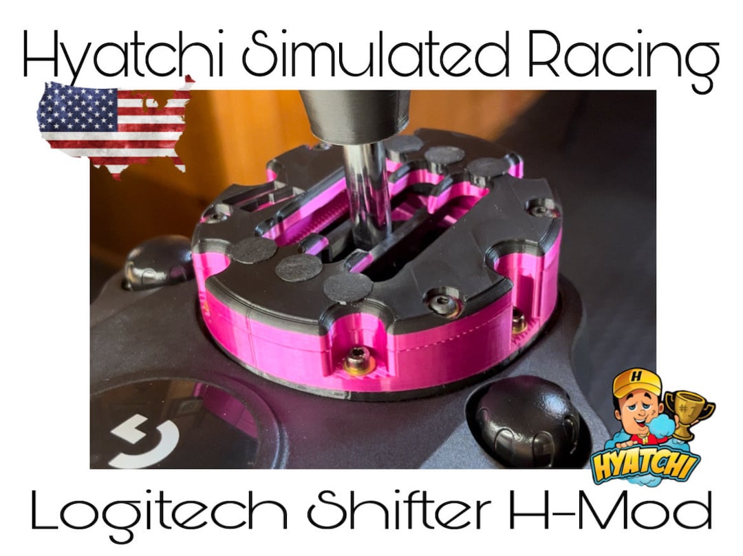 Logitech G923/G920/G29/G27 Shifter Mod, H-mod, H Pattern Shifter Gate for Sim Racing. - Etsy